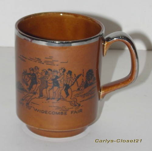 LORD NELSON Pottery *Vintage Widecombe Fair Pottery 9.5cm Mug * Uncle ...