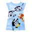 BLUEY Pajamas Girl Size 2T-5T Nightgown Toddler One Piece Sleep Shirt ...