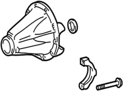 41101-35180 Toyota Carrier sub-assy, differential, rear 4110135180, New ...