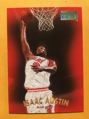 1997-98 SkyBox Premium Heat Isaac Austin Card #206 NM-MT | eBay