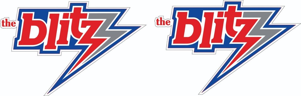 The Blitz Full Size Football Helmet Decals | eBay