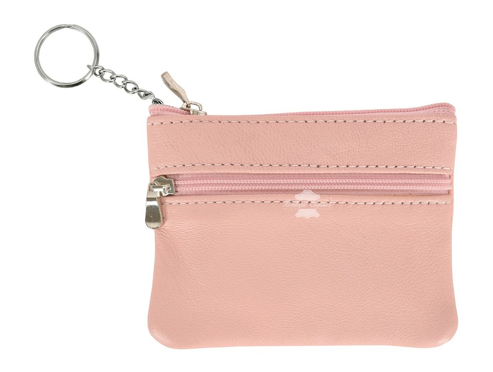 New Key Pouch Genuine Leather Small Coin Card Key Ring Wallet Pouch ...