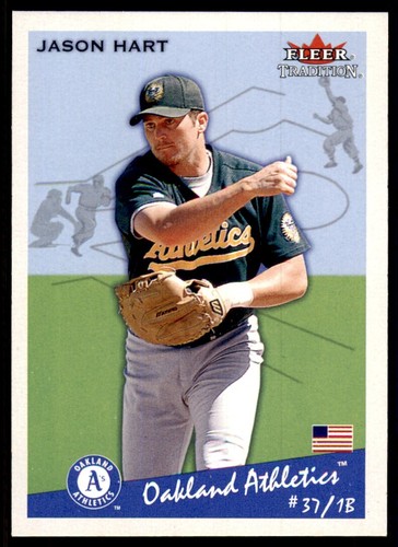 2002 Fleer Tradition Jason Hart Baseball Cards #145 | eBay