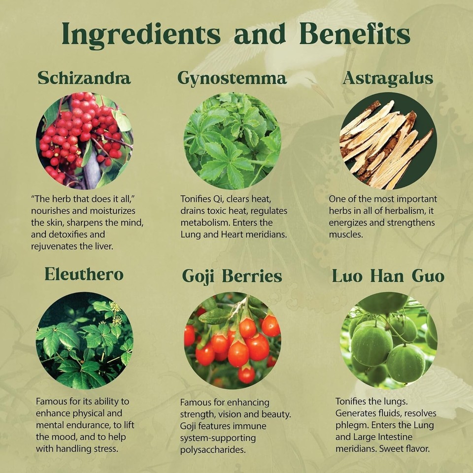 - Spring Dragon Longevity Tea - 20 Individually Wrapped Tea Bags, Makes ...