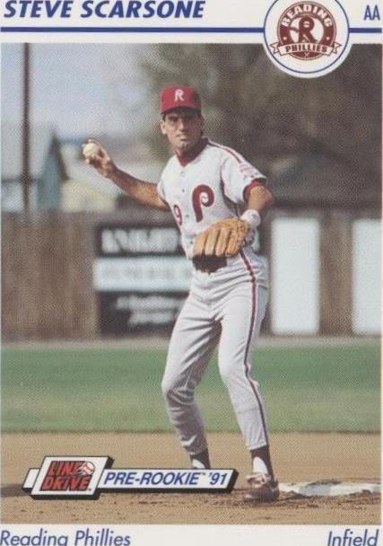 1991 Line Drive Pre-Rookie - AA Steve Scarsone #518 (RC) for sale ...