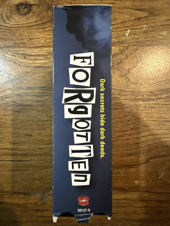 Forgotten VHS 2 Tape Set Thriller BFS Video Canada Release Amanda ...