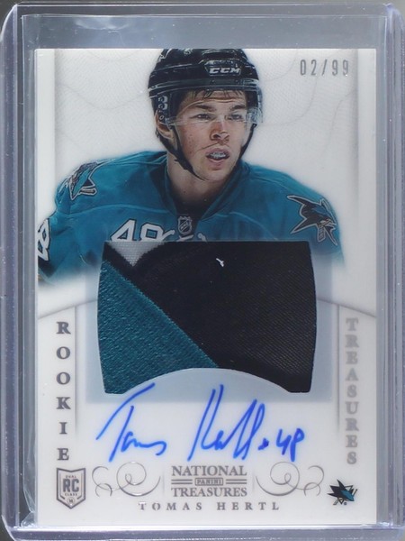 2013-14 Panini National Treasures - Rookie Treasures Patch Autograph ...