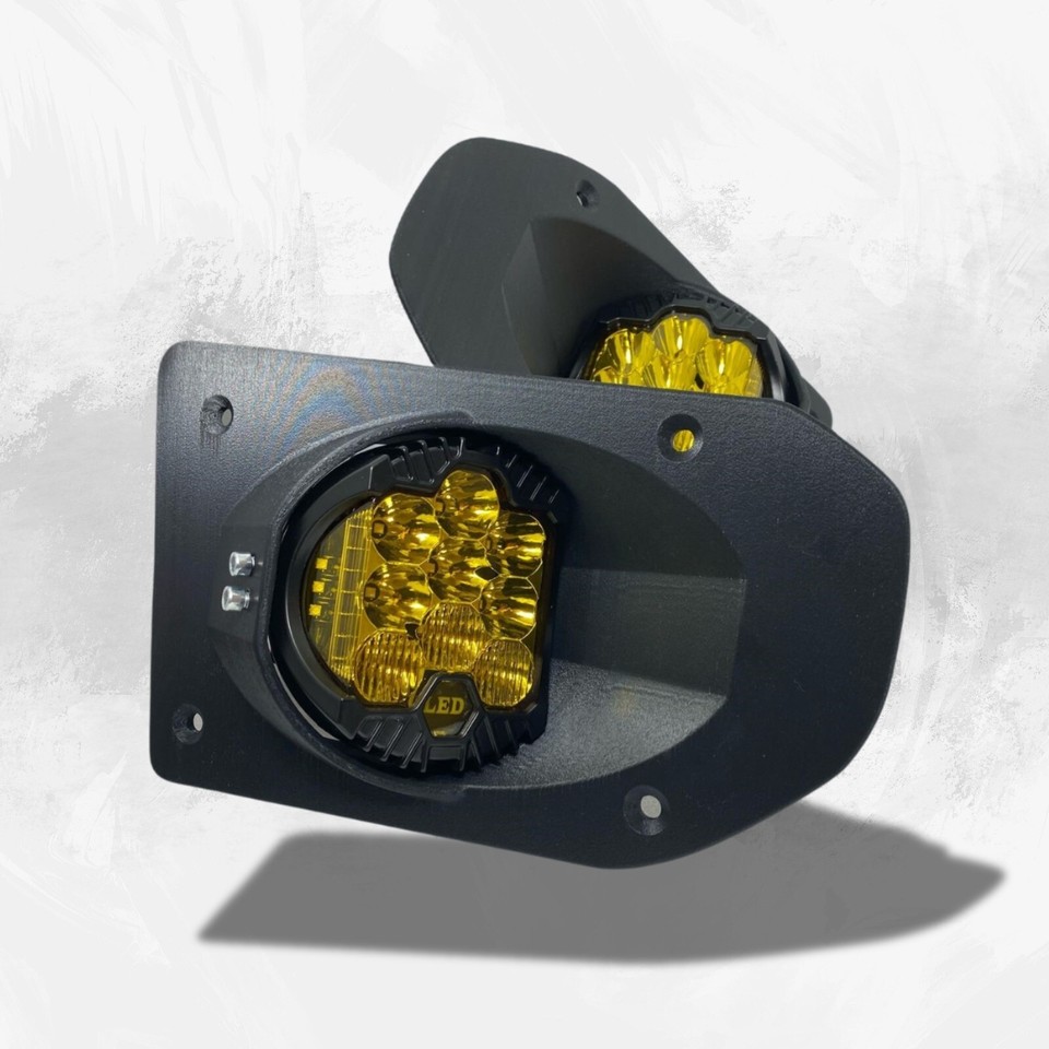 Toyota FJ Cruiser 07-14 Fog Light Brackets | Fits 5" Round Pods | Wing ...