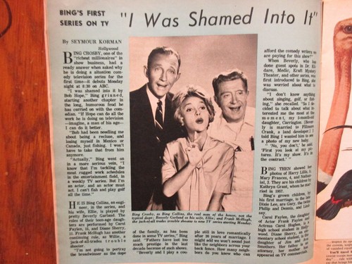 Sept. 12, 1964 Chicago Tribune TV Week Mag(BING CROSBY/FRANK McHUGH ...