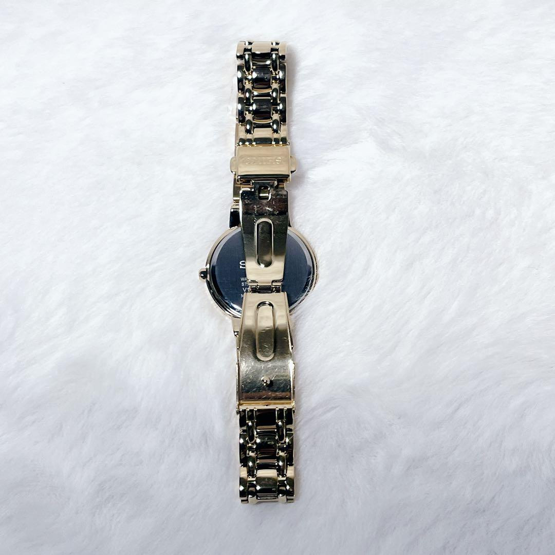 Seiko SUP364 Ladies Watch Gold Stainless Steel Swarovski Seiko SUP364 Ladies Watch Gold Stainless Steel Swarovski