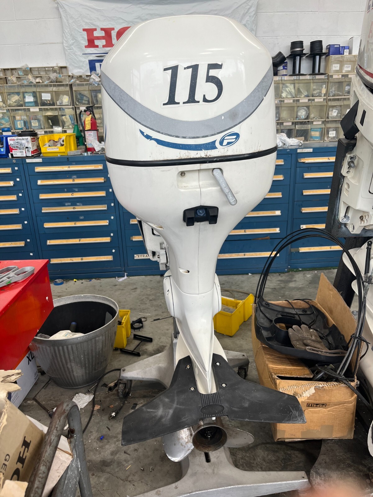 2000 Evinrude 115hp FICHT outboard motor | eBay