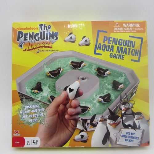 Penguin Aqua Match Game COMPLETE WORKS Cardinal 2010 Penguins of ...