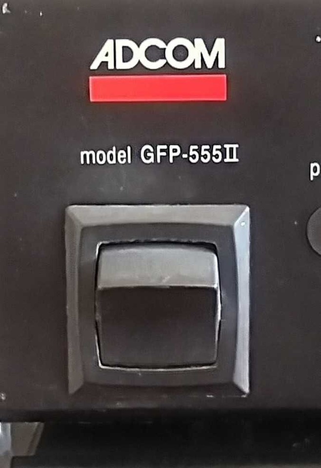 Adcom 3 Units GCD-600 5 disc CD Changer, GFA 535 Amp and GFP 555ll | eBay