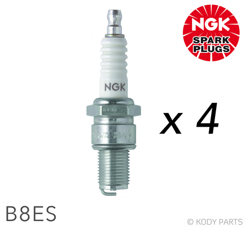 B8ES - NGK SPARK PLUGS - Quantity: 4 Plugs | eBay