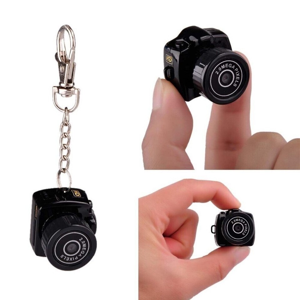 THE WORLDS SMALLEST CAMERA, VIDEO, AUDIO, PHOTOS, LOOP RECORDING, W ...