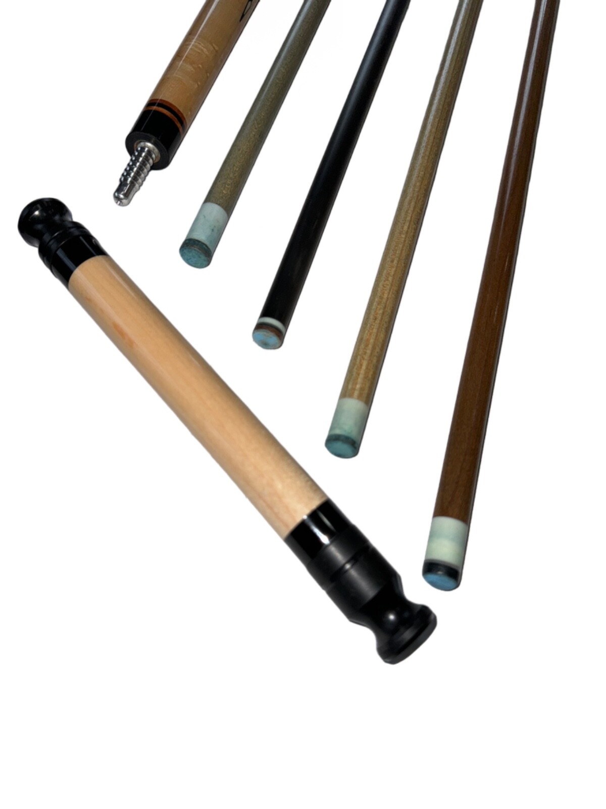 Jacoby Custom 7 Point Pool Cue with 3 additional shafts. | eBay