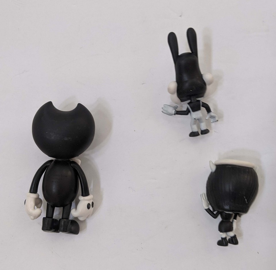 Bendy And The Ink Machine 3 Mini Figurine Lot Bendy Alice Boris | eBay