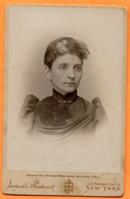 New York, NY, Portrait of a Young Woman, by Bostwick, circa 1890s ...