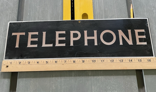 Phone Booth Sign | eBay
