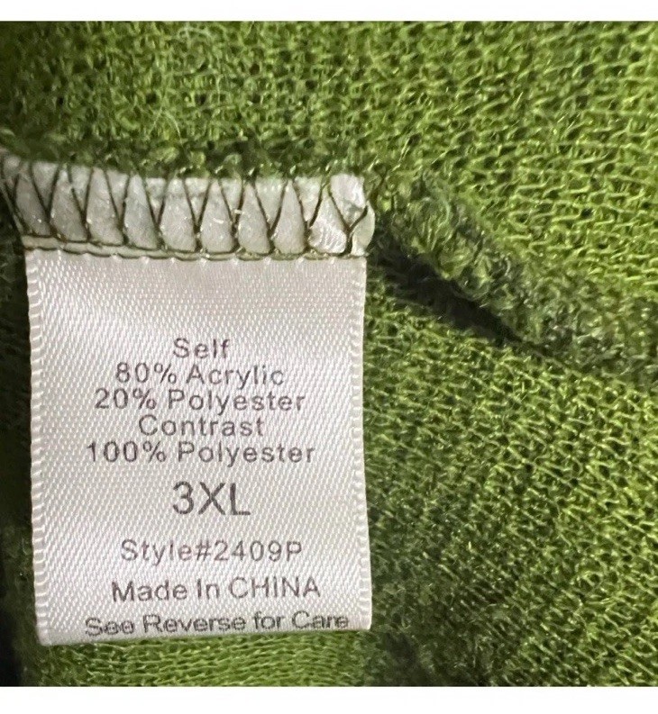 Anthropologie Freeway Olive Sweater with Crisp White Collar Preppy size ...