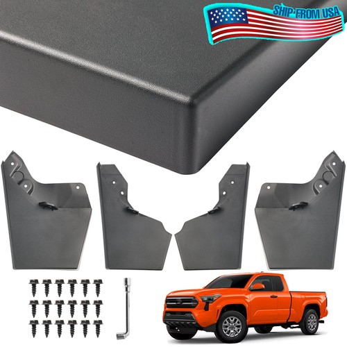 4x Front Rear Mud Flaps For Toyota Tacoma N400 2024 2025 Splash Guards ...