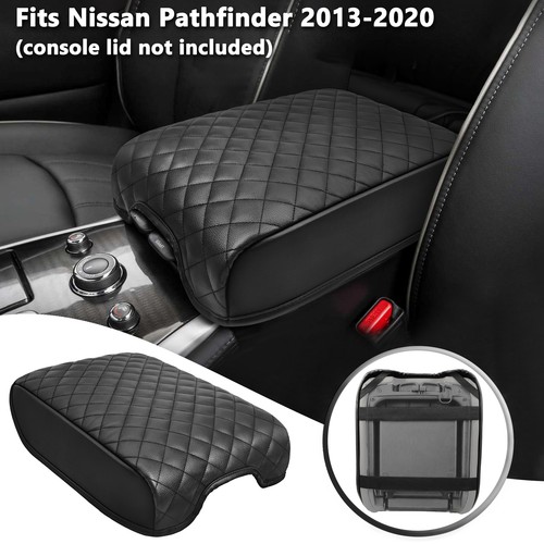 Fit for Nissan Pathfinder 2013-2020 Center Console Lid Armrest Cover ...