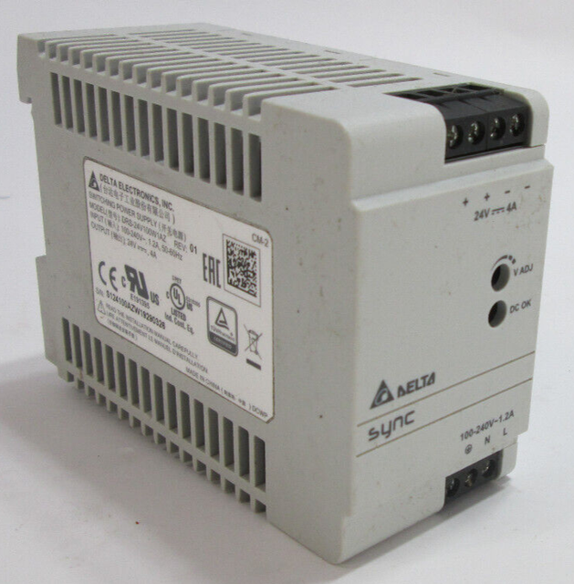 1PCS Delta DRS-24V100W1AZ Rail Switching Power Supply for sale online | eBay