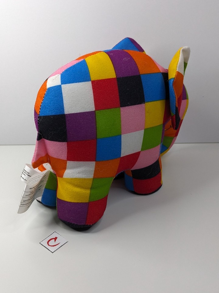 1993 Elmer the Elephant Patchwork By David KcKee Crocodile Creek 7 ...