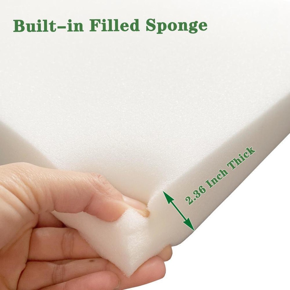 High Resilience Sponge Black and White Striped Outdoor Lounge Chair ...