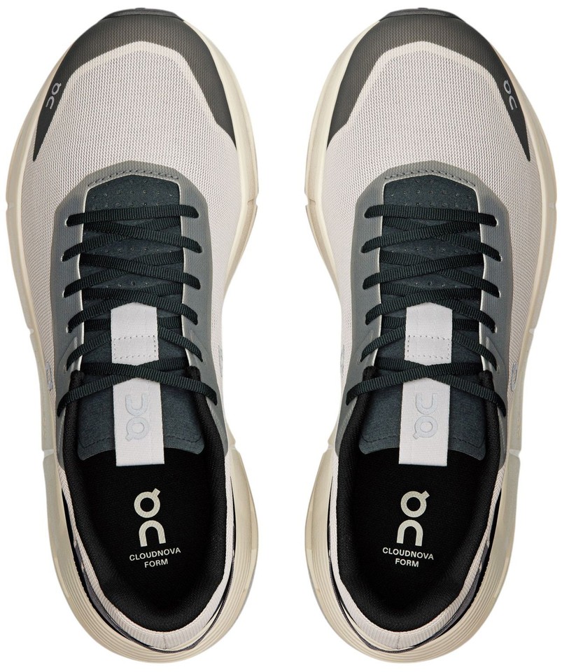 NEW Men's On Brand White/Black Grey Cloud Cloudnova Form 2 OC Running ...