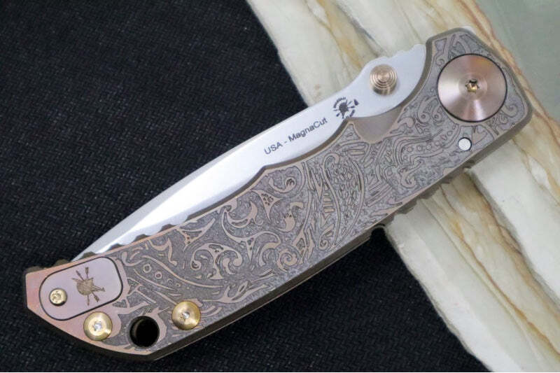 Spartan Blades HARSEY Titanium Folder 2023 Special Edition Relic - Drop ...