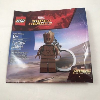 LEGO Groot (Teen) Keychain | 5005244 | Marvel Super Heroes Avengers ...