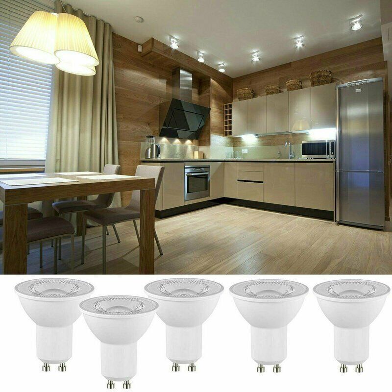 GU10 LED DownLight 6W 220V Light Bulb Table Lamp Downlight Cool White ...