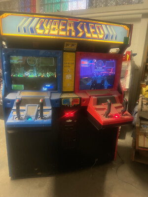 CYBER SLED ARCADE MACHINE by NAMCO (Excellent Condition) *RARE* | eBay