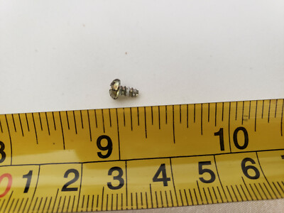 GE Microwave Magnetron Thermostat Screw WB27X10166 3/16" L x 1/16" Diam ...
