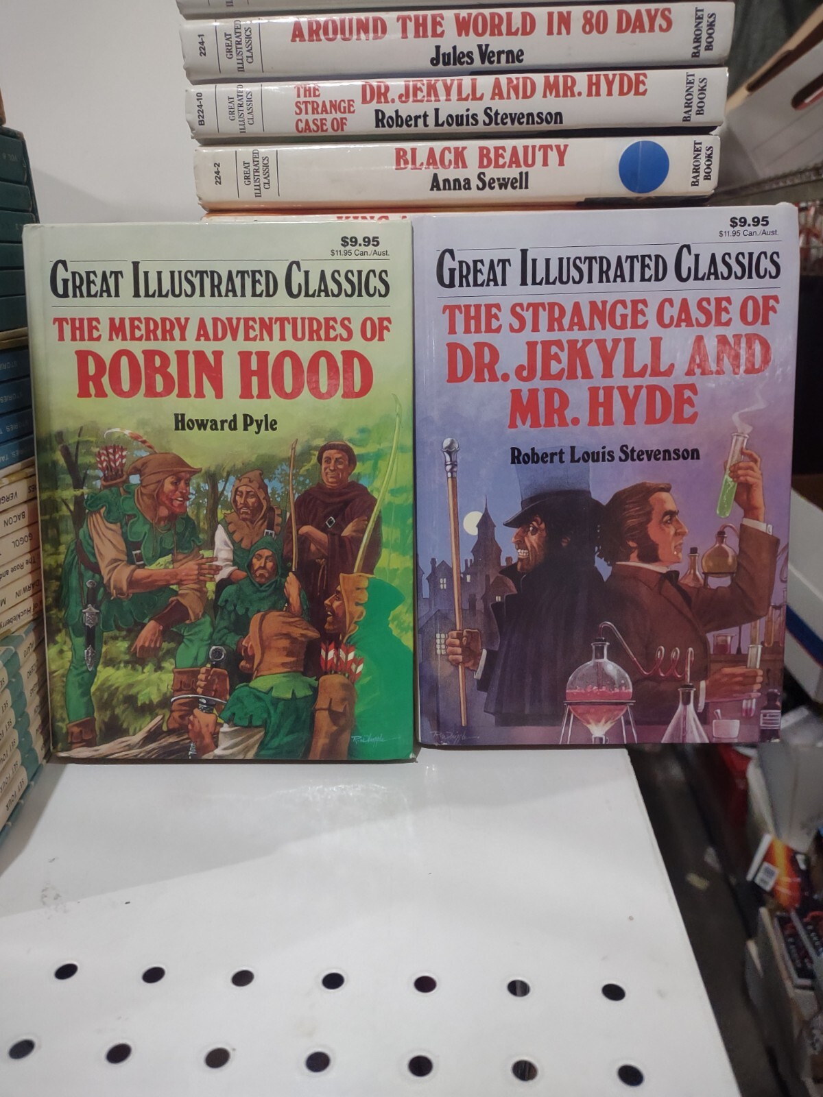 Great Illustrated Classics/ Heroes of America HB Books Baronet Choose a ...