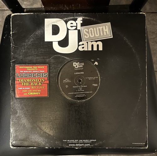 Ludacris ‎Single Record LP Vinyl Diamond In The Back / We Got DEF JAM ...