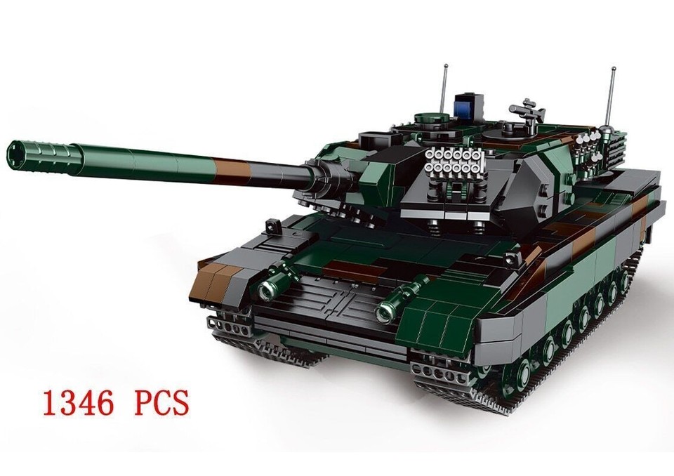 World War II Military Vehicle Sets Model Building Blocks Bricks Tank ...