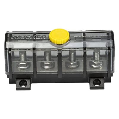 Kicker Marine Grade ABYC Compliant 3-Way Ground Distribution Block | eBay