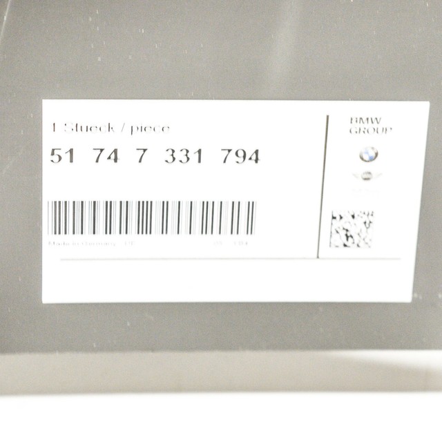 NEU BMW 5ER GT F07 KÜHLER RECHTS LUFTKANAL 51747331794 7331794 2015 ...