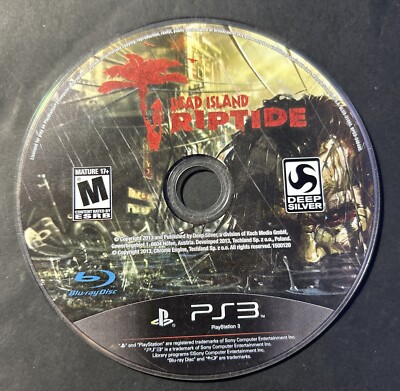 Dead Island: Riptide (Sony PlayStation 3, 2013) Disc Only Not Tested ...