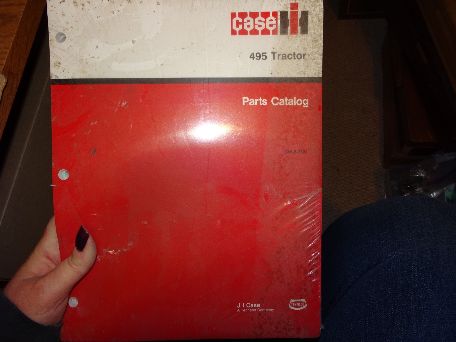 Case IH 495 tractor factory parts catalog sealed unused 8-7121 | eBay