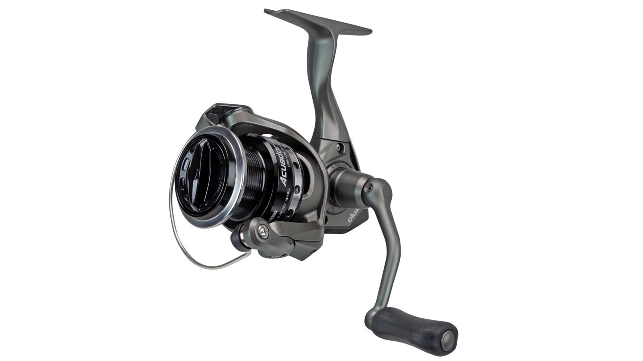 NEW! OKUMA ACUADOR 4BB ULTRALIGHT SPINNING REEL ACU-1000A BLOWOUT PRICE ...