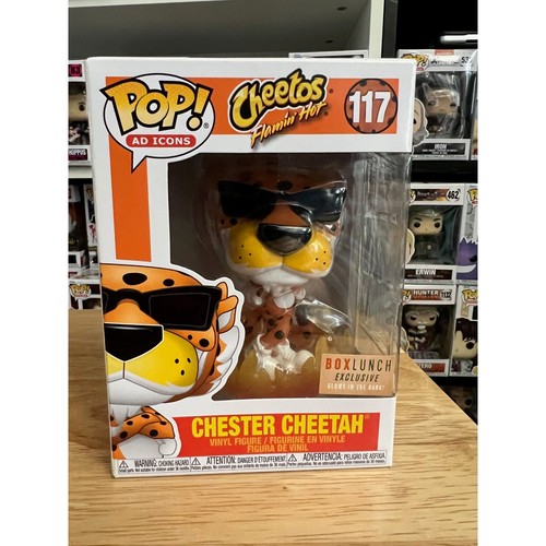 VAULTED GLOW EXCLUSIVE Chester Cheetah Funko Pop #117 Ad Icons ...