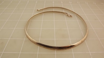 Sterling Silver 925 Flexible OMEGA Neck Chain Necklace 30.9Grams 18 ...