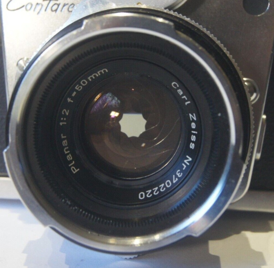Reflex Analogue Zeiss Ikon Contarex Cyclope Bullseye Carl Zeiss Planar ...