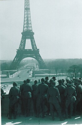 WW II German Photo -- Officer In Paris 1940 | eBay UK