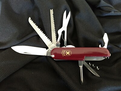 Rite-Edge Red Swiss Scout Camping Pocket Knife Multi Tool-Same Day ...