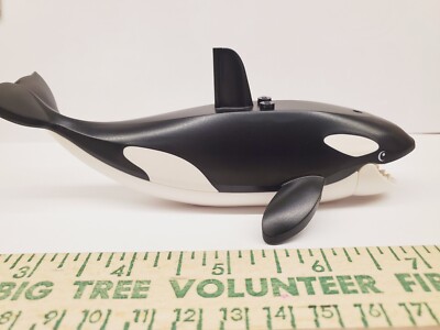 LEGO - Whale/Orca Molded White Spots and Printed Eyes Pattern from set ...