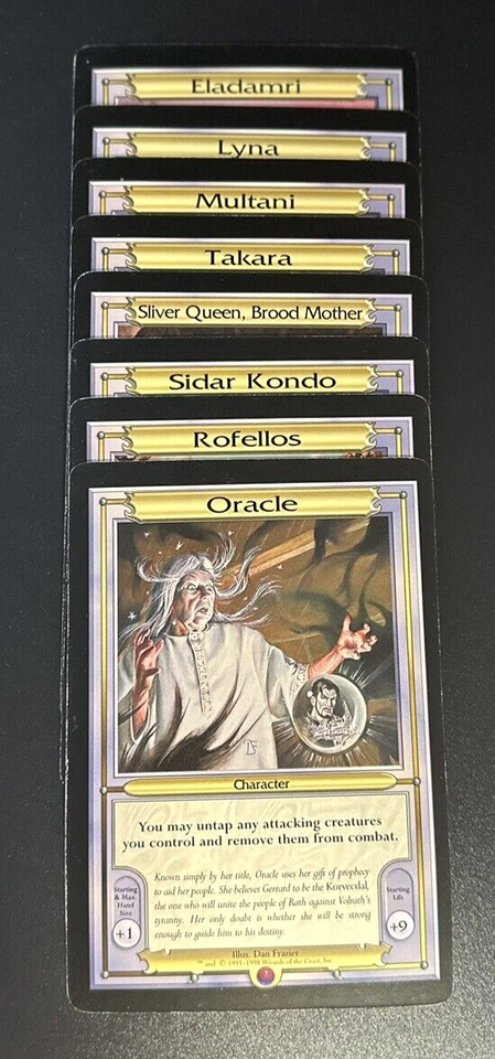 MTG Magic the Gathering Vanguard Complete Set *32 Cards* WotC Oversized ...